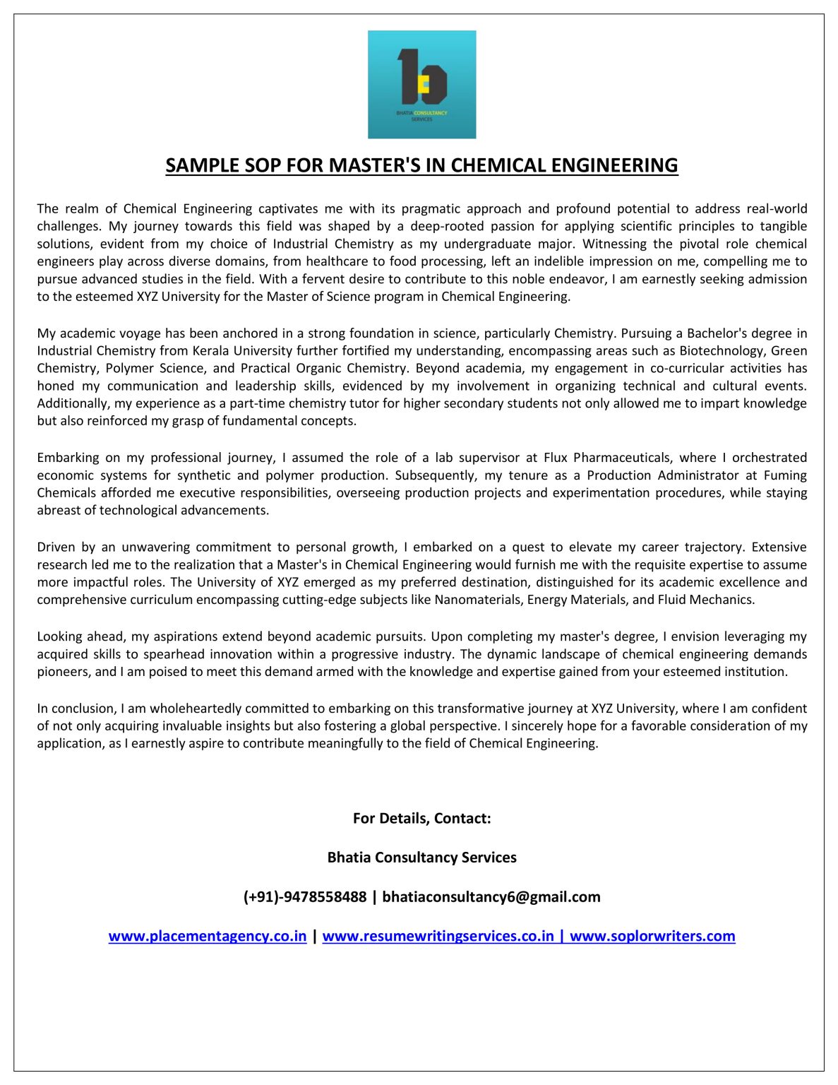 SOP for Latvia Student Visa