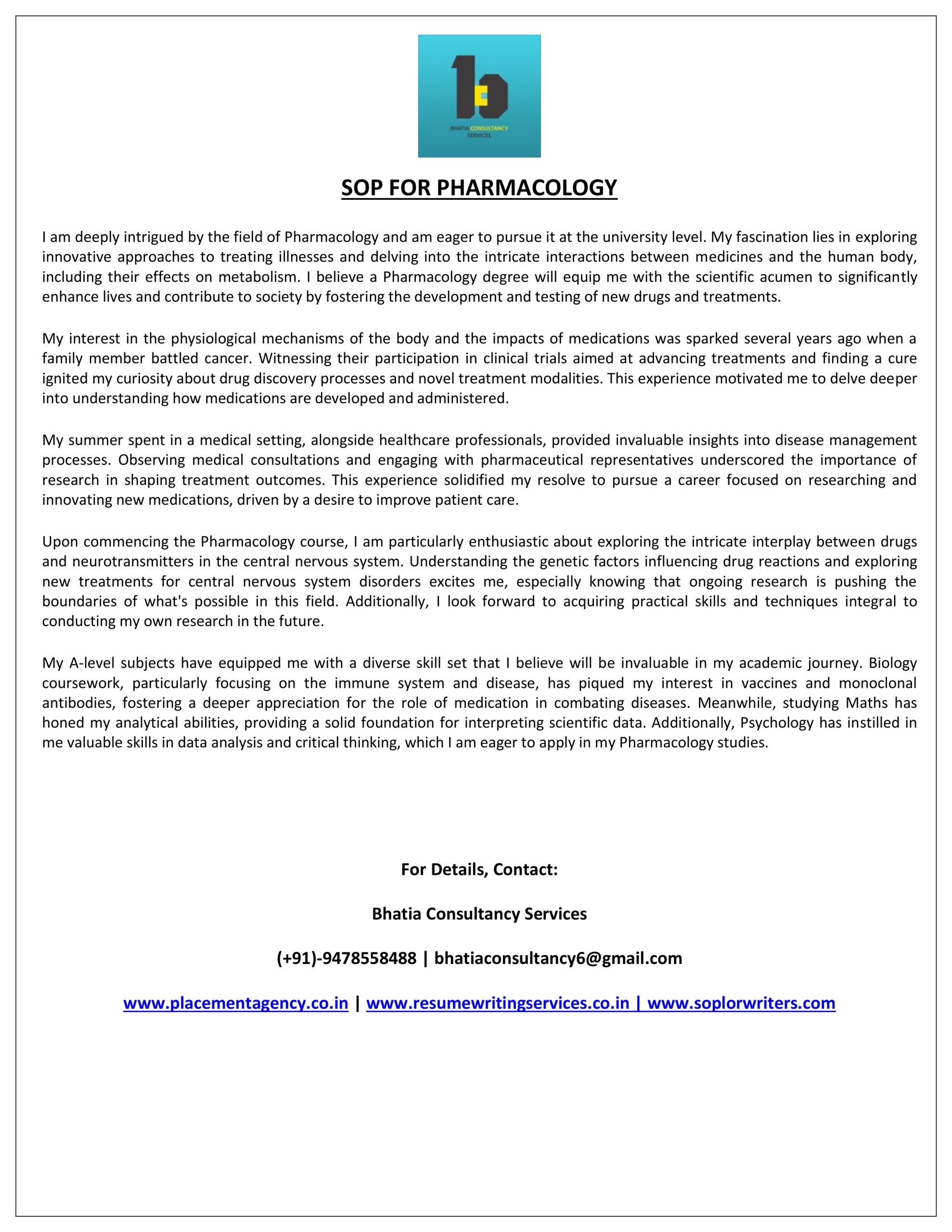 Frequently Asked Questions FAQs on Writing a Statement of Purpose SOP ...